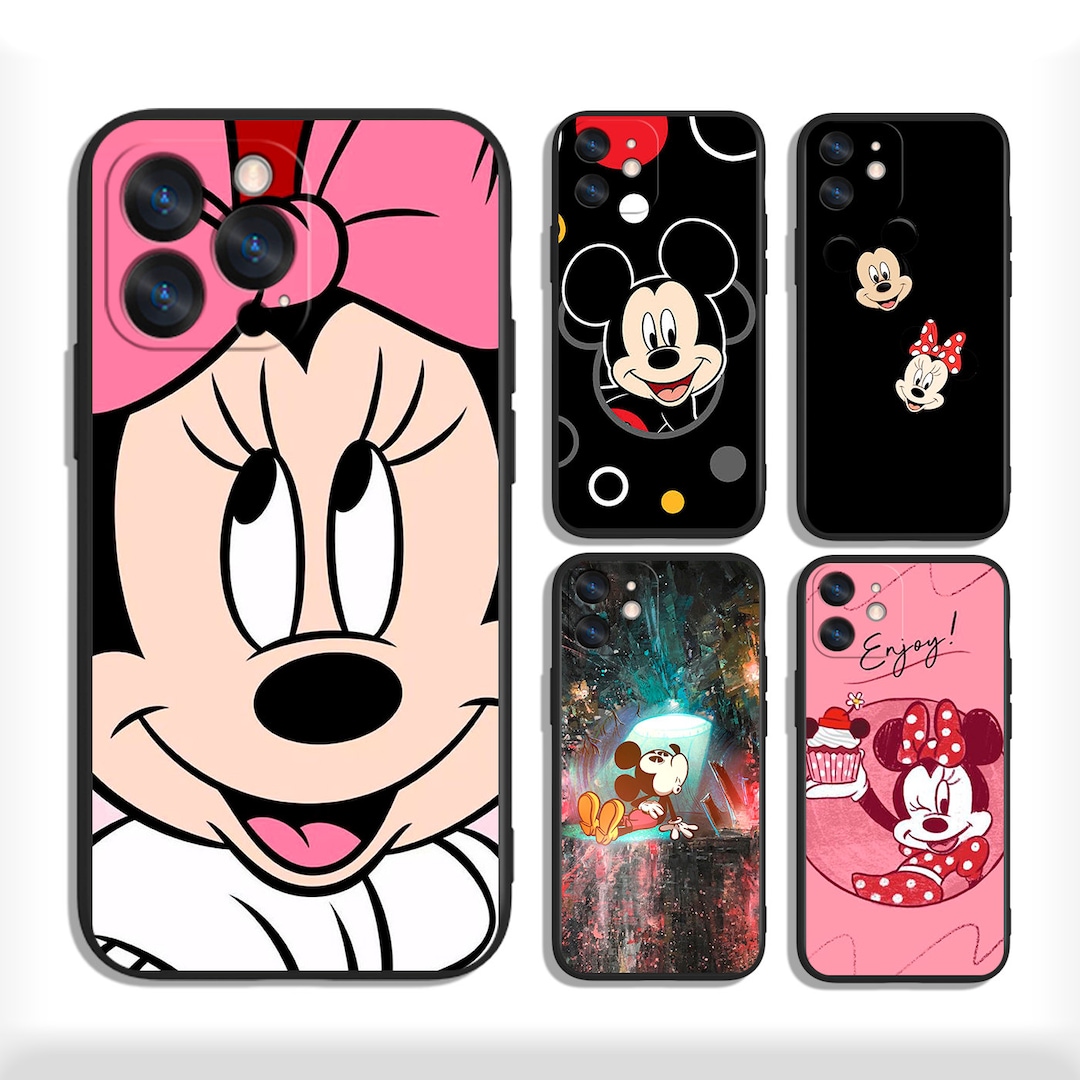 Minnie Mouse Cases for iPhone 13 14 15 16 Plus Pro Max & Samsung S25 ...