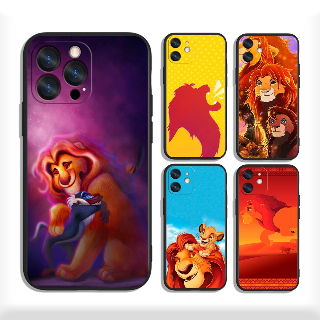 The Lion King Cases for iPhone 13 14 15 16 Plus Pro Max & Samsung S25 ...