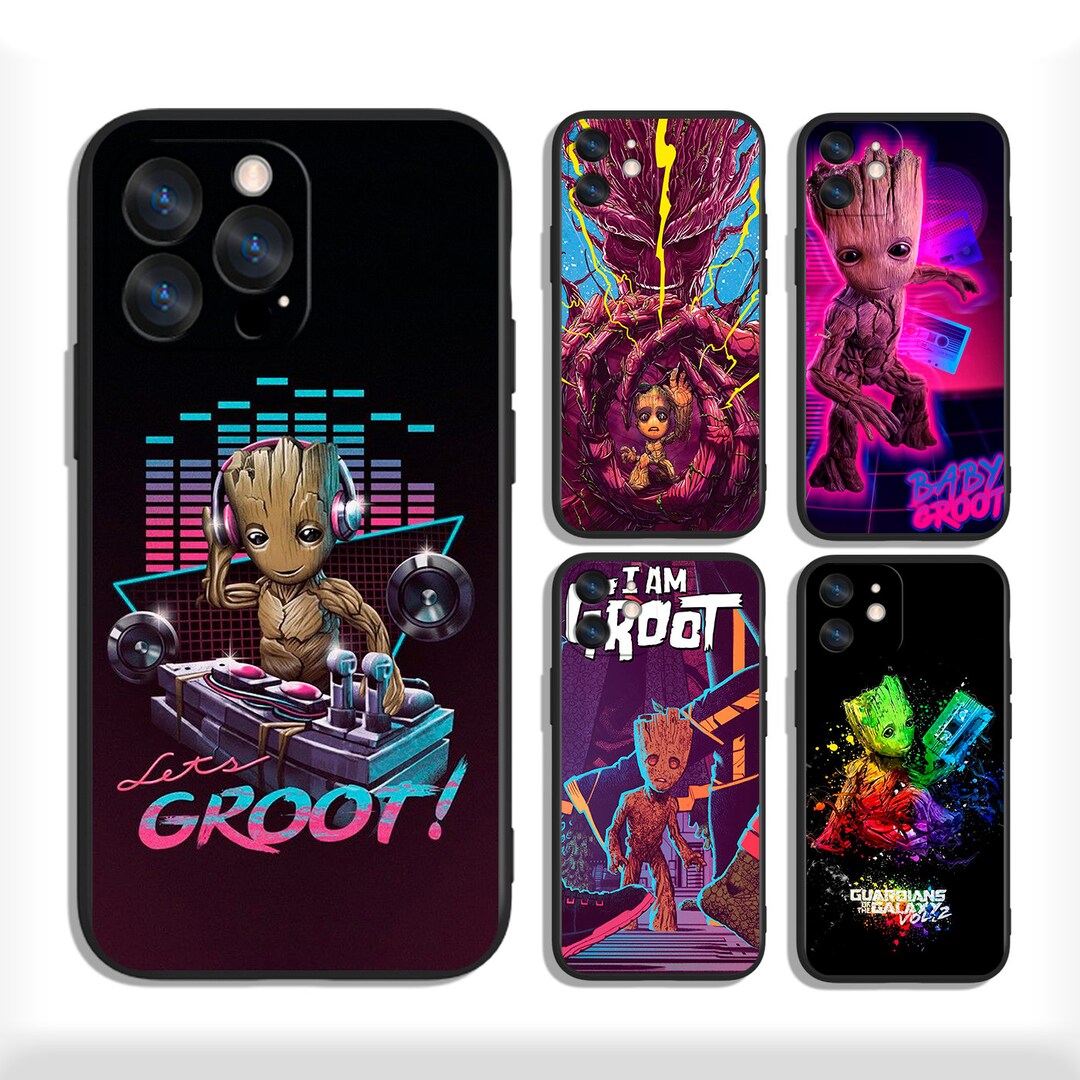 Groot Cases for iPhone 12 13 14 15 16 Plus Pro Max & Samsung S24 S23 ...