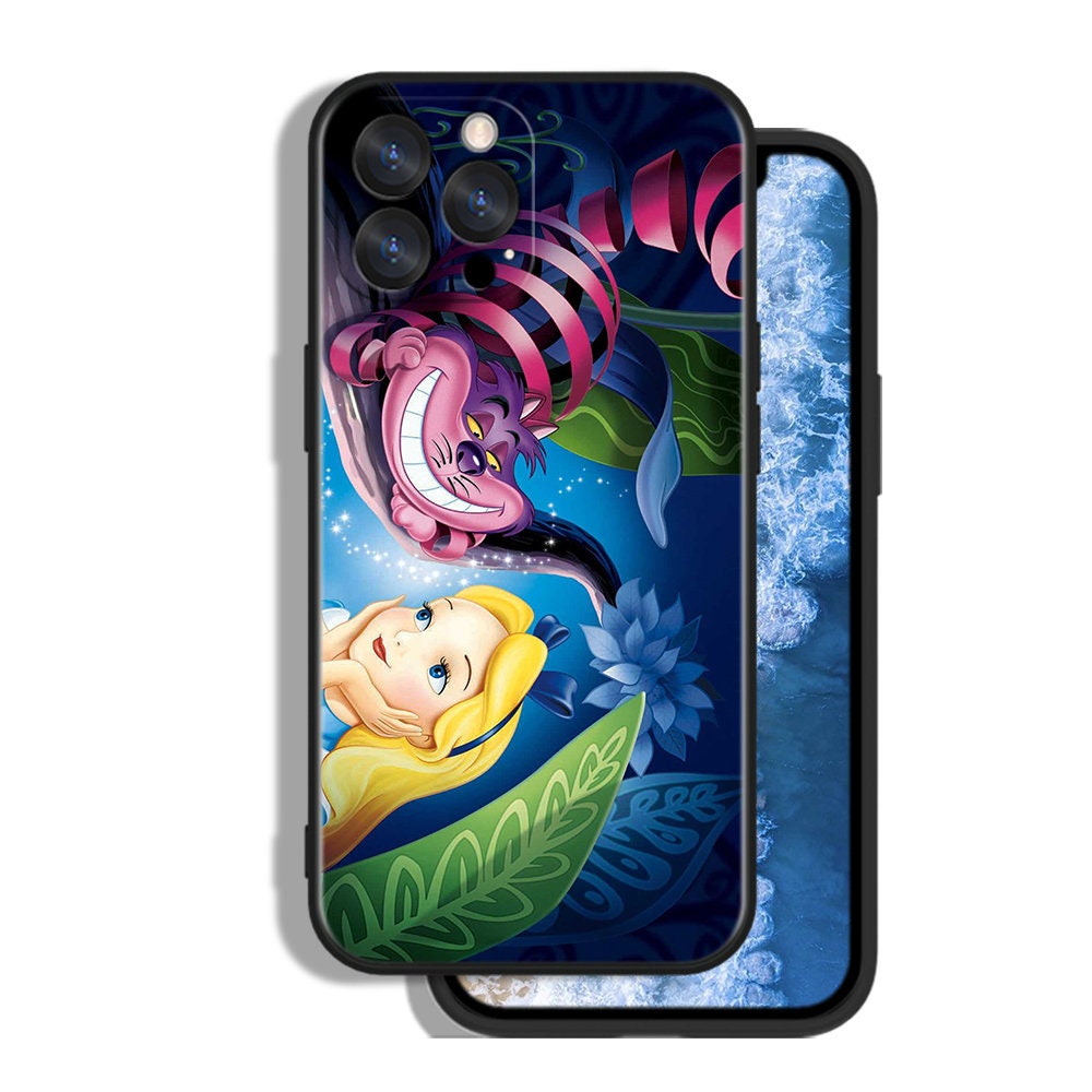 Alice in Wonderland Cheshire Cat Cases for iPhone 13 14 15 16 Plus Pro ...