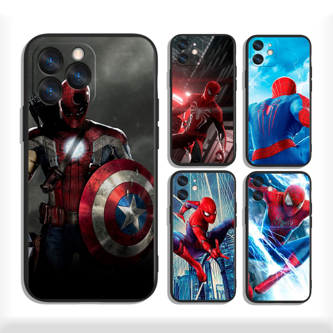 Spider-man Cases for iPhone 12 13 14 15 16 Plus Pro Max & Samsung S24 ...