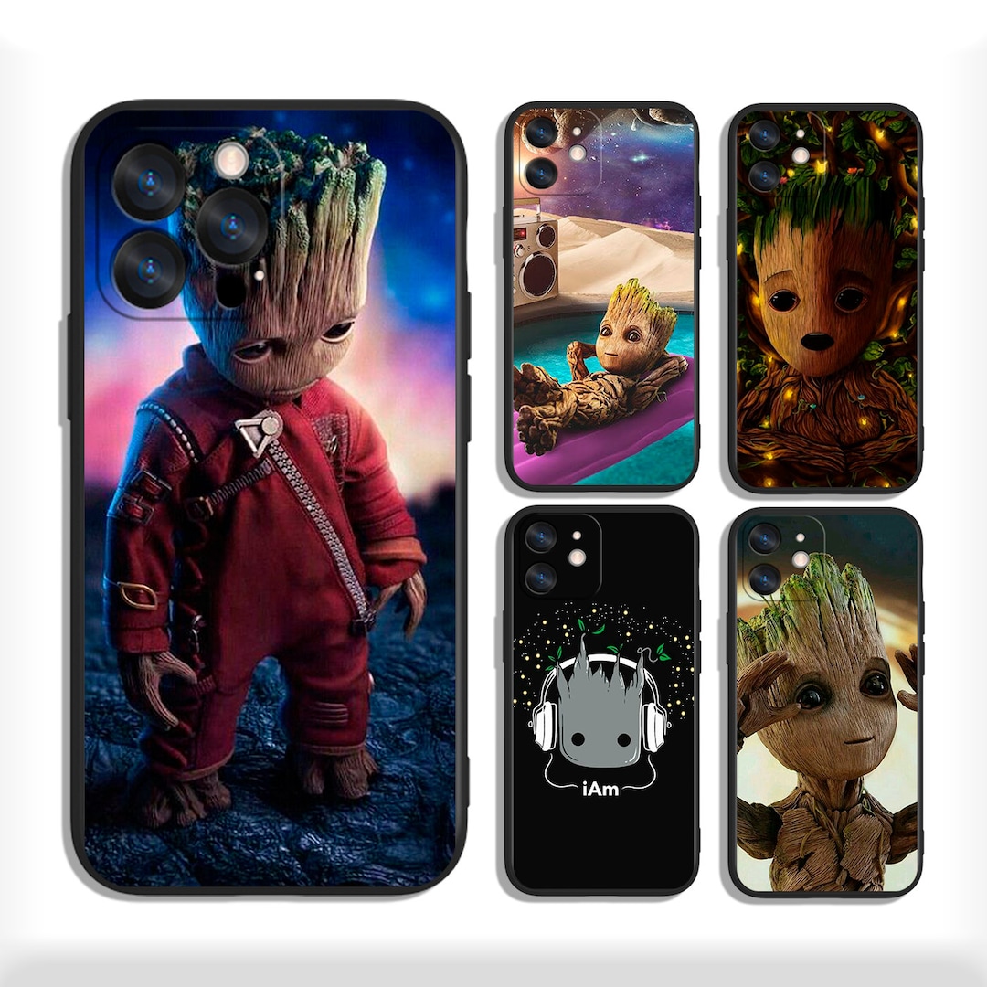 Groot Cases for iPhone 12 13 14 15 16 Plus Pro Max & Samsung S24 S23 ...