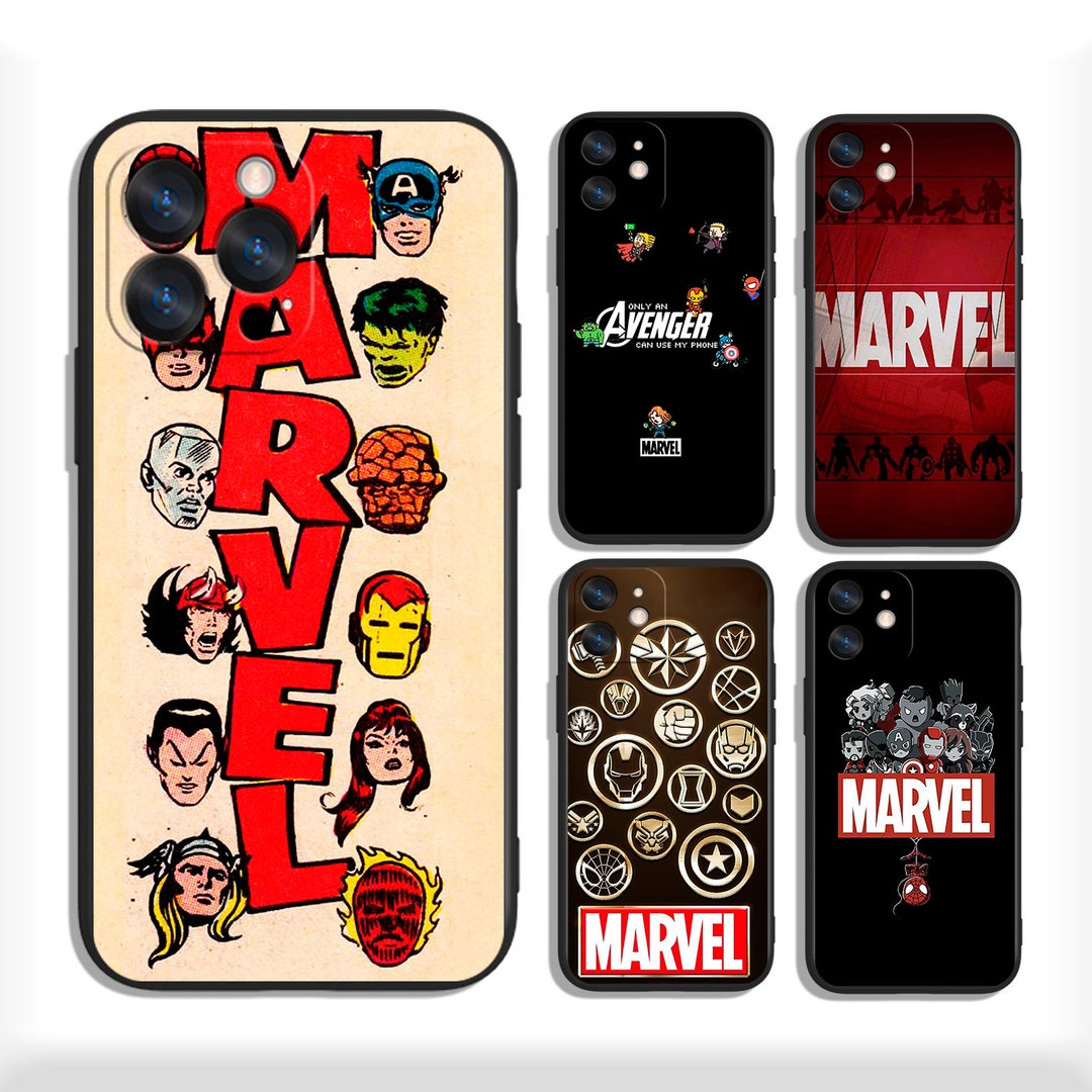 Avengers Superheroes Cases for iPhone 13 14 15 16 Plus Pro Max ...