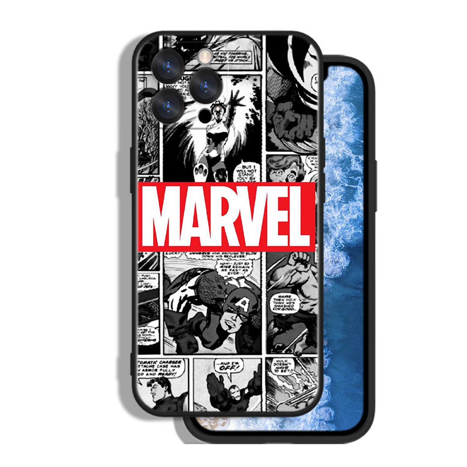 Avengers Superheroes Cases for iPhone 11 12 13 14 15 Plus Pro Max ...
