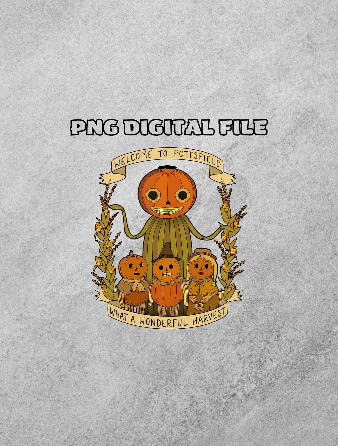 Pottsfield Harvest Festival PNG, Vintage Over the Garden Wall Png, See ...