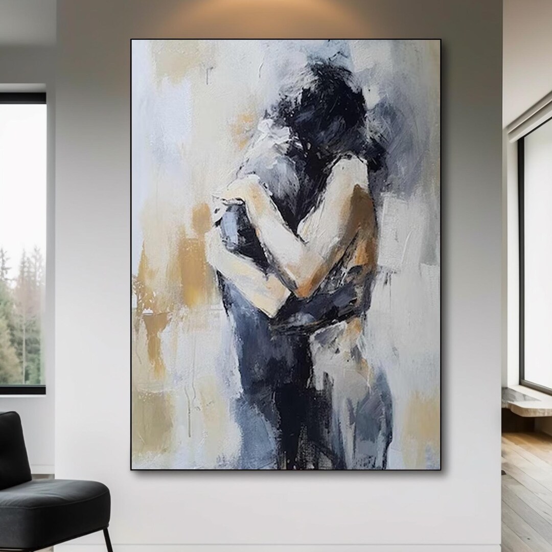 Original Woman Face 3D Acrylic Texture Art Abstract Lady Frame Woman ...