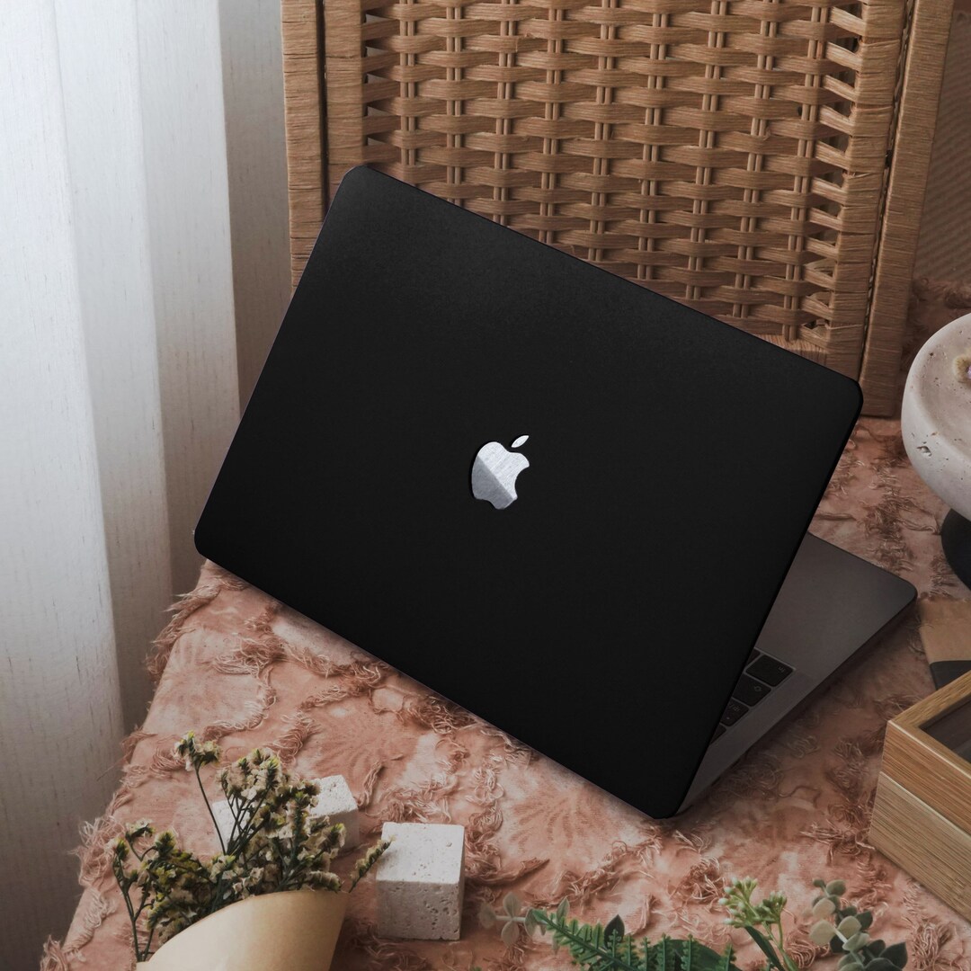 Matte Black Mac Case MacBook Pro 13 Air 13 Air 15 Pro 16 Pro14 Inch ...