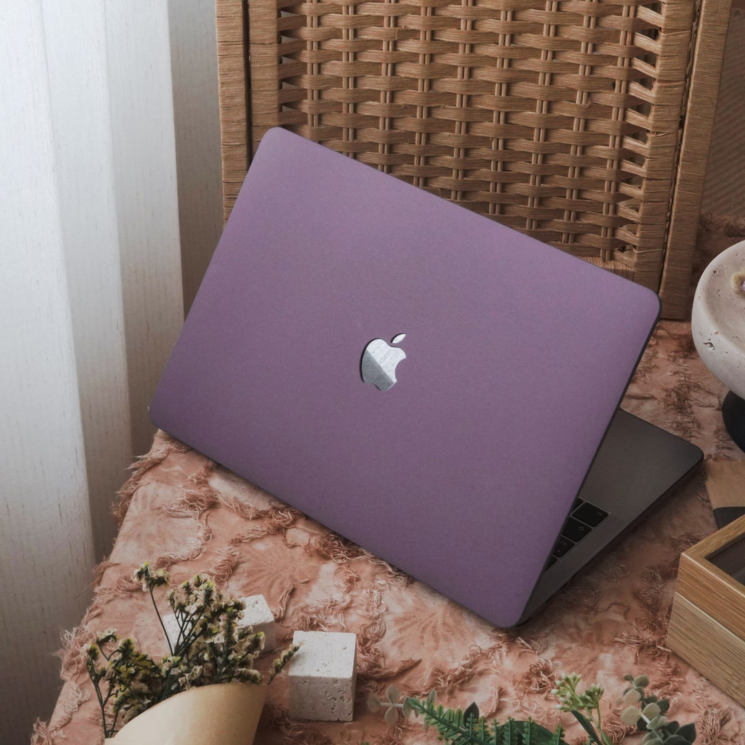 Matte Purple Mac Case MacBook Pro 13 Air 13 Air 15 Pro 16 Pro14 Inch ...