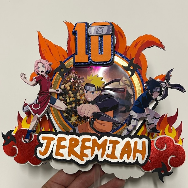 Naruto Cake Decorations - Etsy