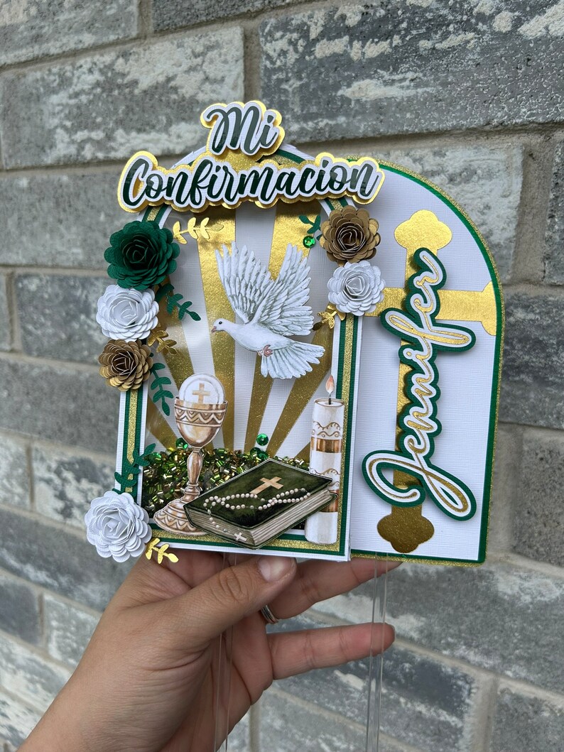 Confirmation Cake Topper. Religious Cake Topper. Church Cake Topper ...