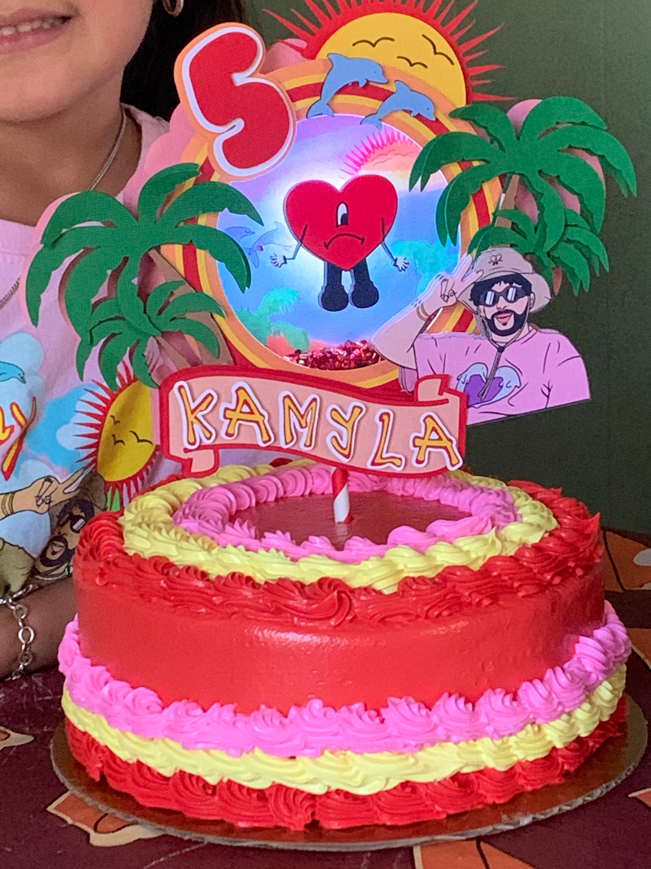 Bad Bunny Cake Topper, Un Verano Sin Ti Cake Topper - Etsy