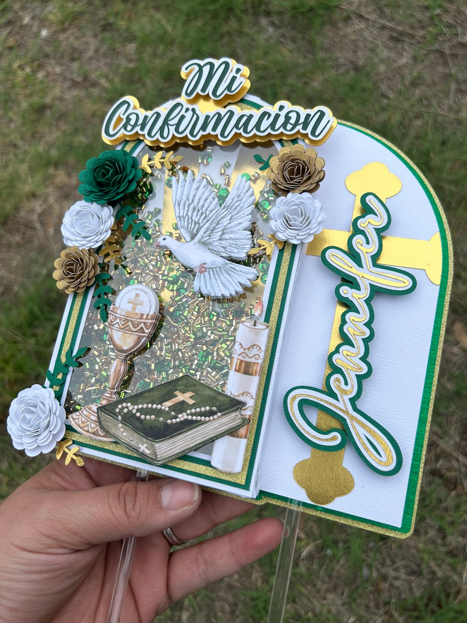 Confirmation Cake Topper. Religious Cake Topper. Church Cake Topper ...