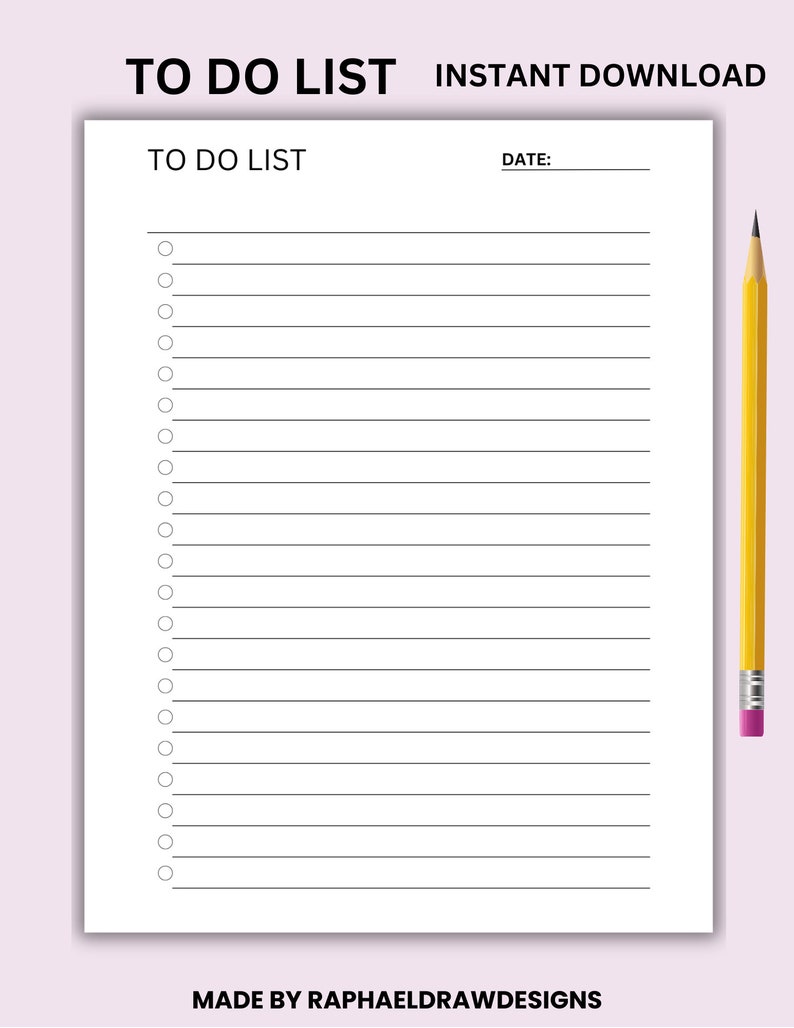 To Do List SVG, Clipart to Do List, SVG Files, PNG File, to Do List ...