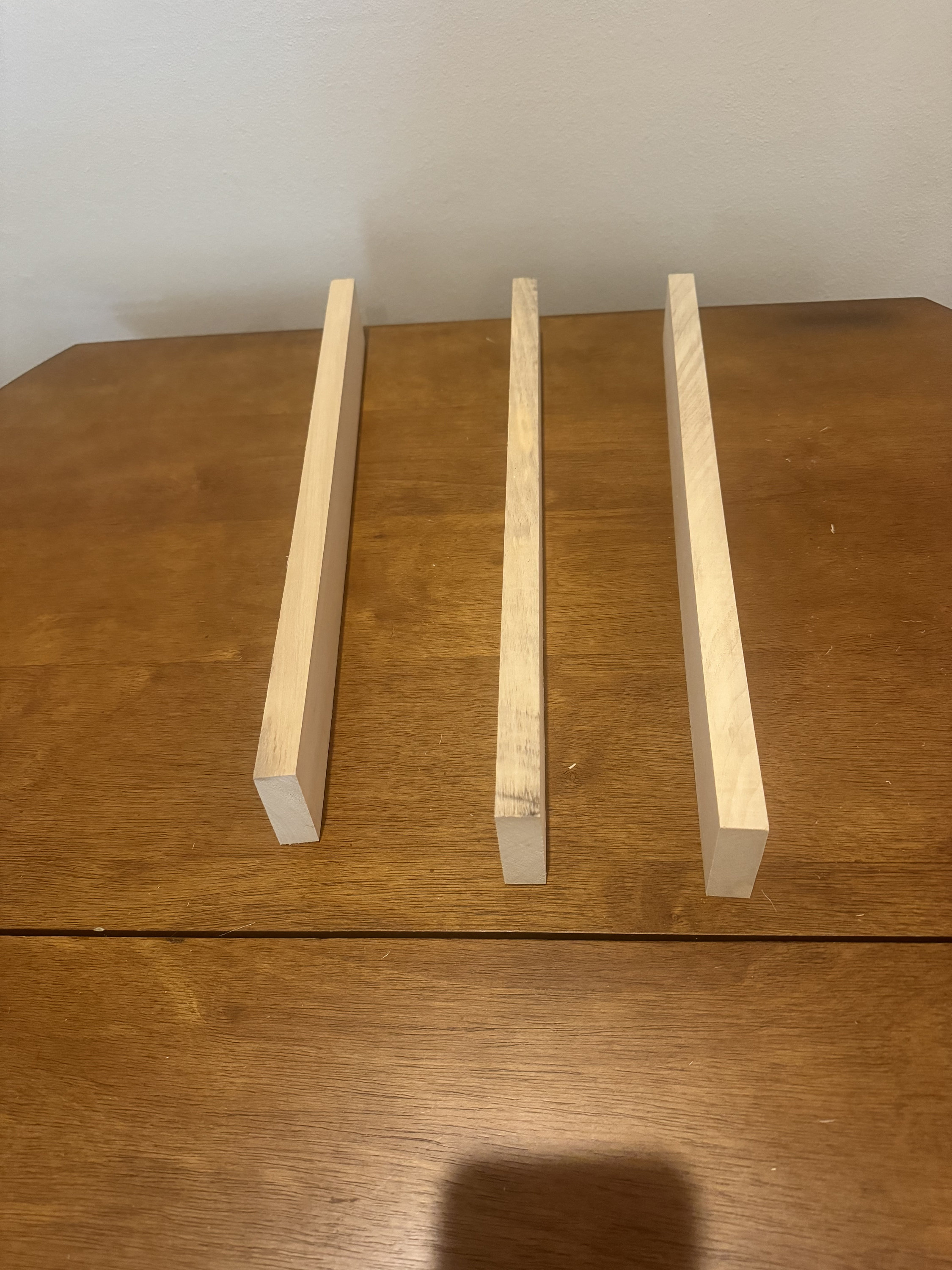 Hardwood Lumber Tupelo Wood 3/4" T X 2 1/4" W X 19 1/2" L - Etsy