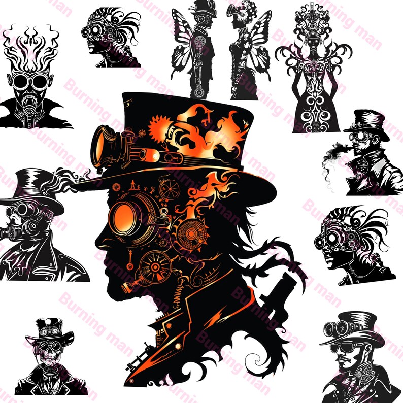 20 Burning Man Pngskeleton Pngtattoo Designburning Man Art ...