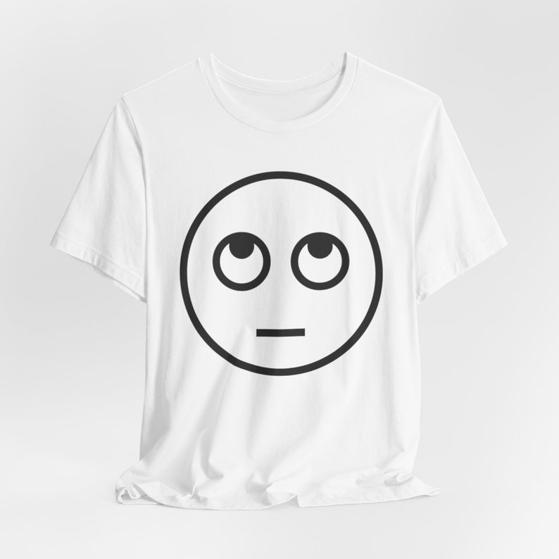 Emoji Icon, Emoji Face With Rolling Eyes T Shirt, Graphic T Shirt ...