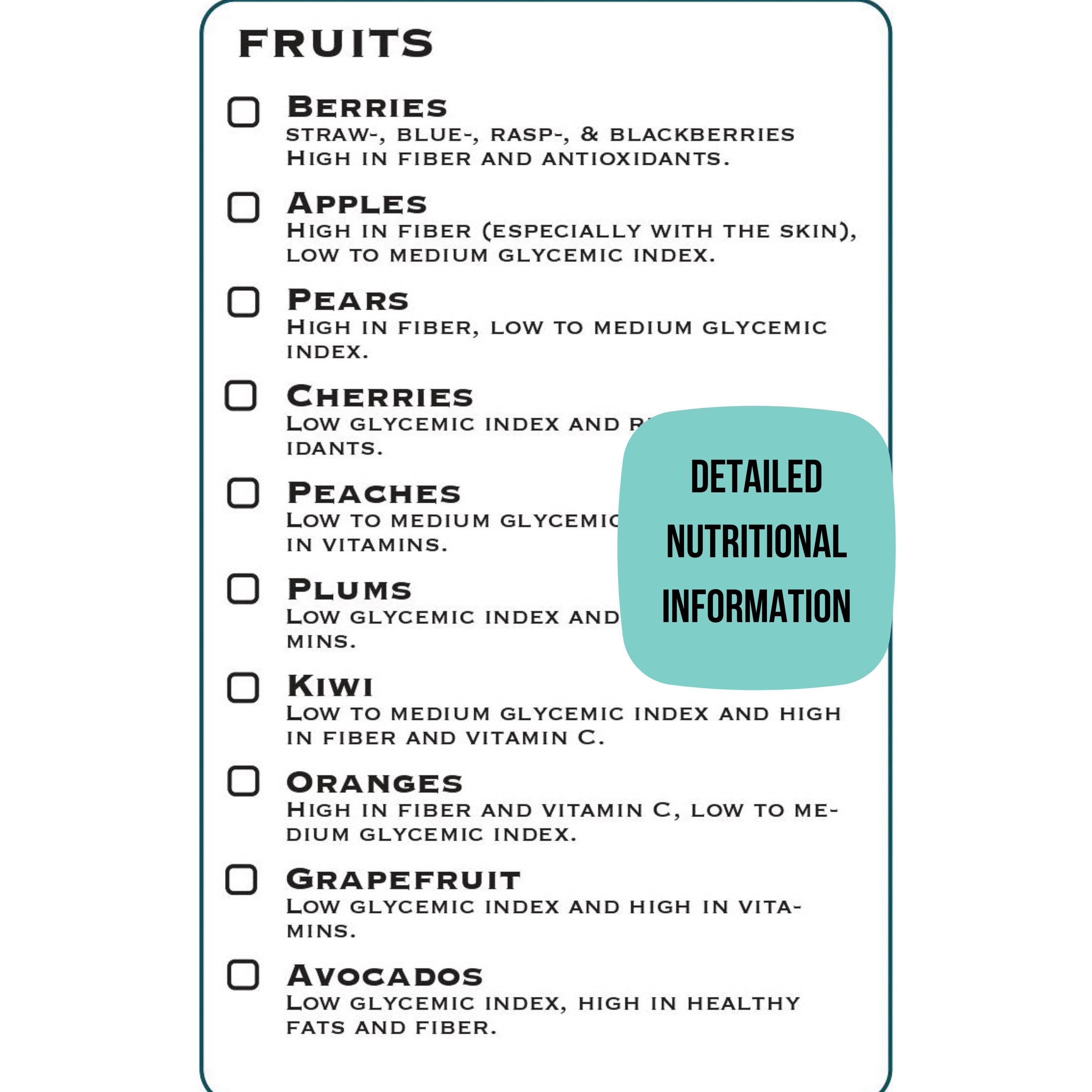 Pre-diabetic Food List | Low Carb & Sugar-free Grocery List | Pre ...