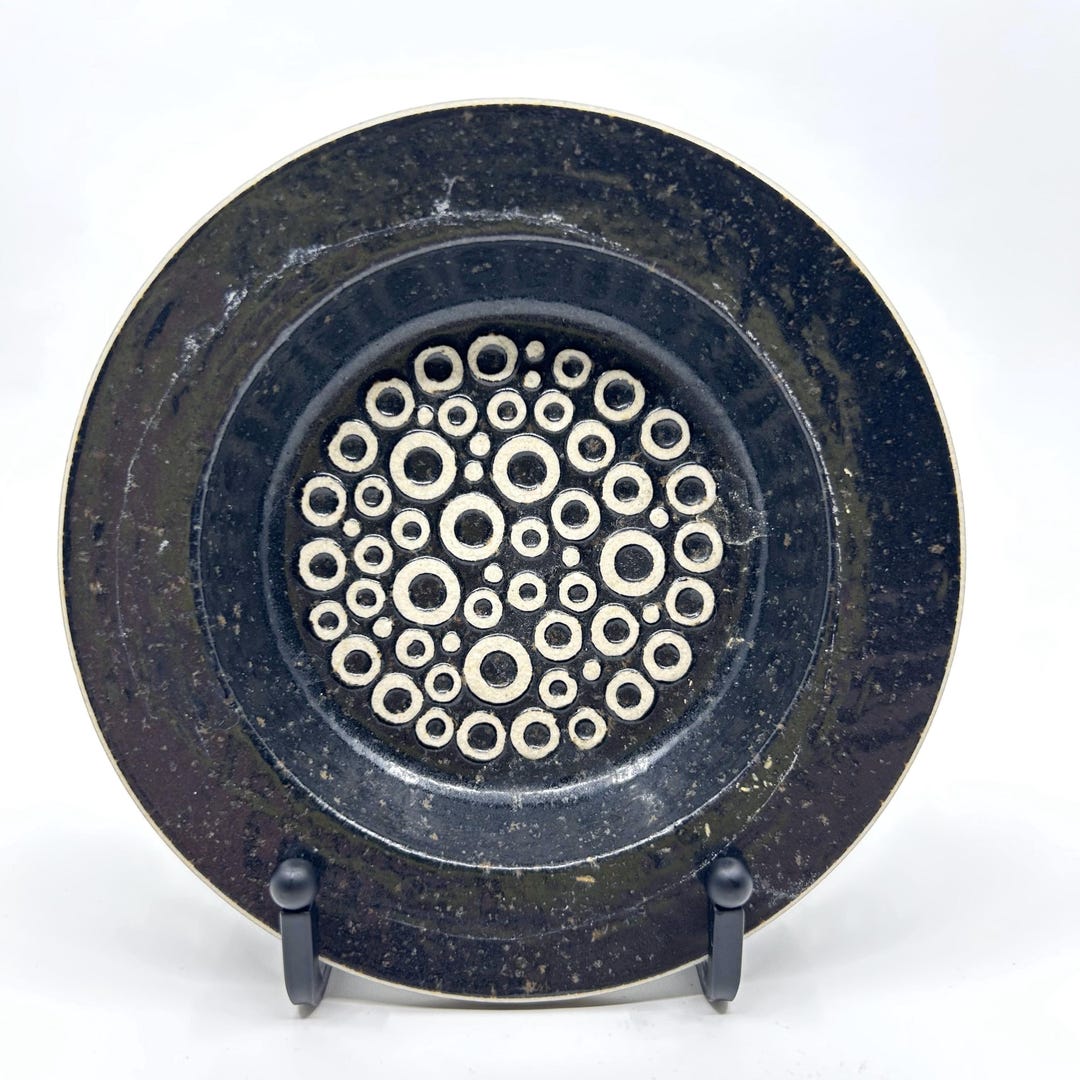 Vintage Britt-louise Sundell Ceramic 'crete' Bowl, Gustavsberg, Sweden ...