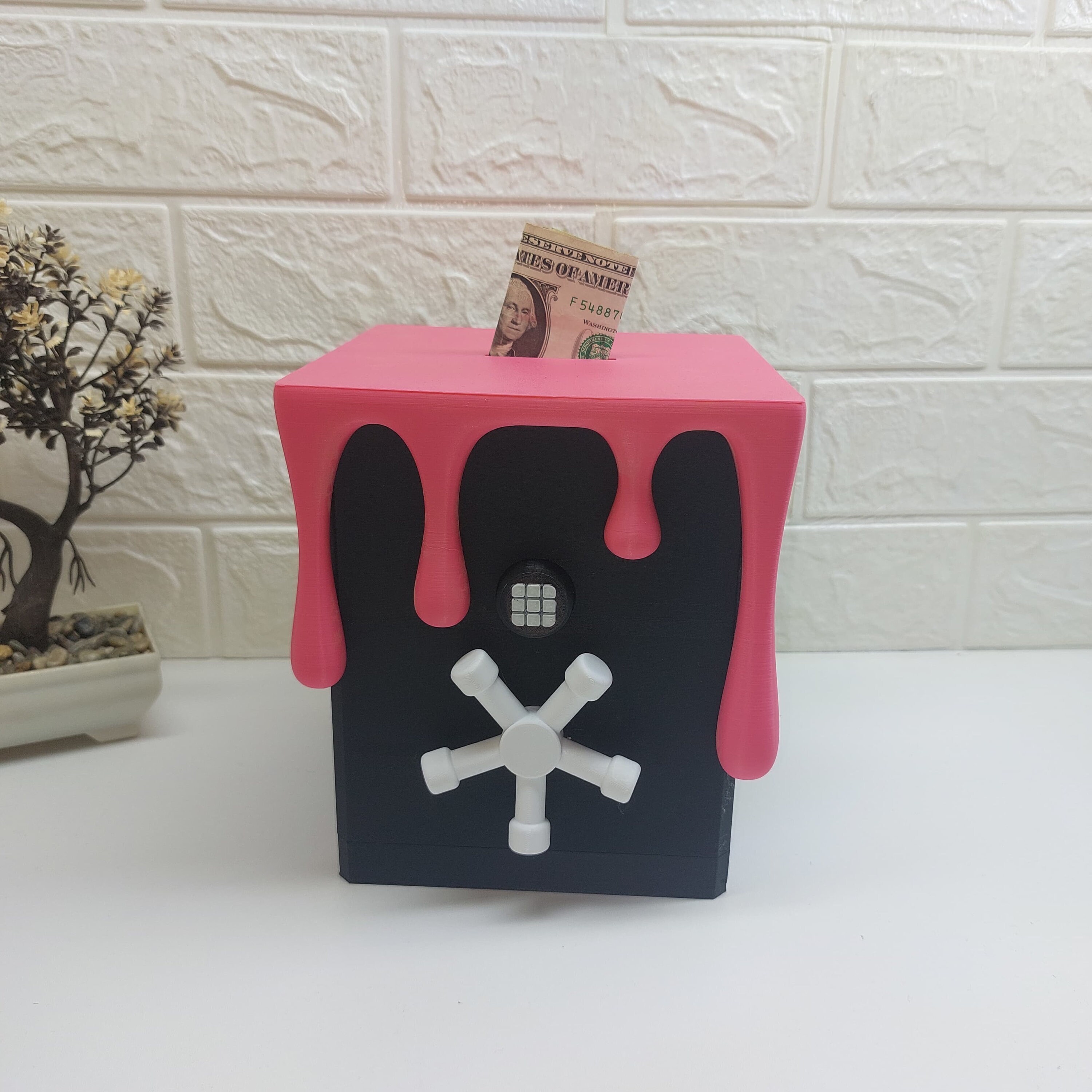 Slime Looking 3D Piggy Bank, Big 3D Piggy Bank, Safe Piggy Bank ...