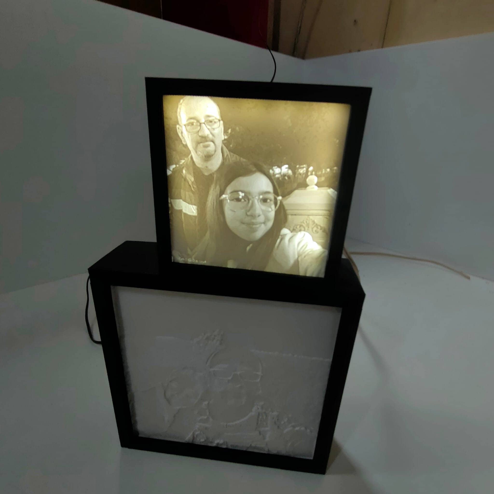 Custom 3D Printed LED Night Light ,lithophane Customizable Night Light ...