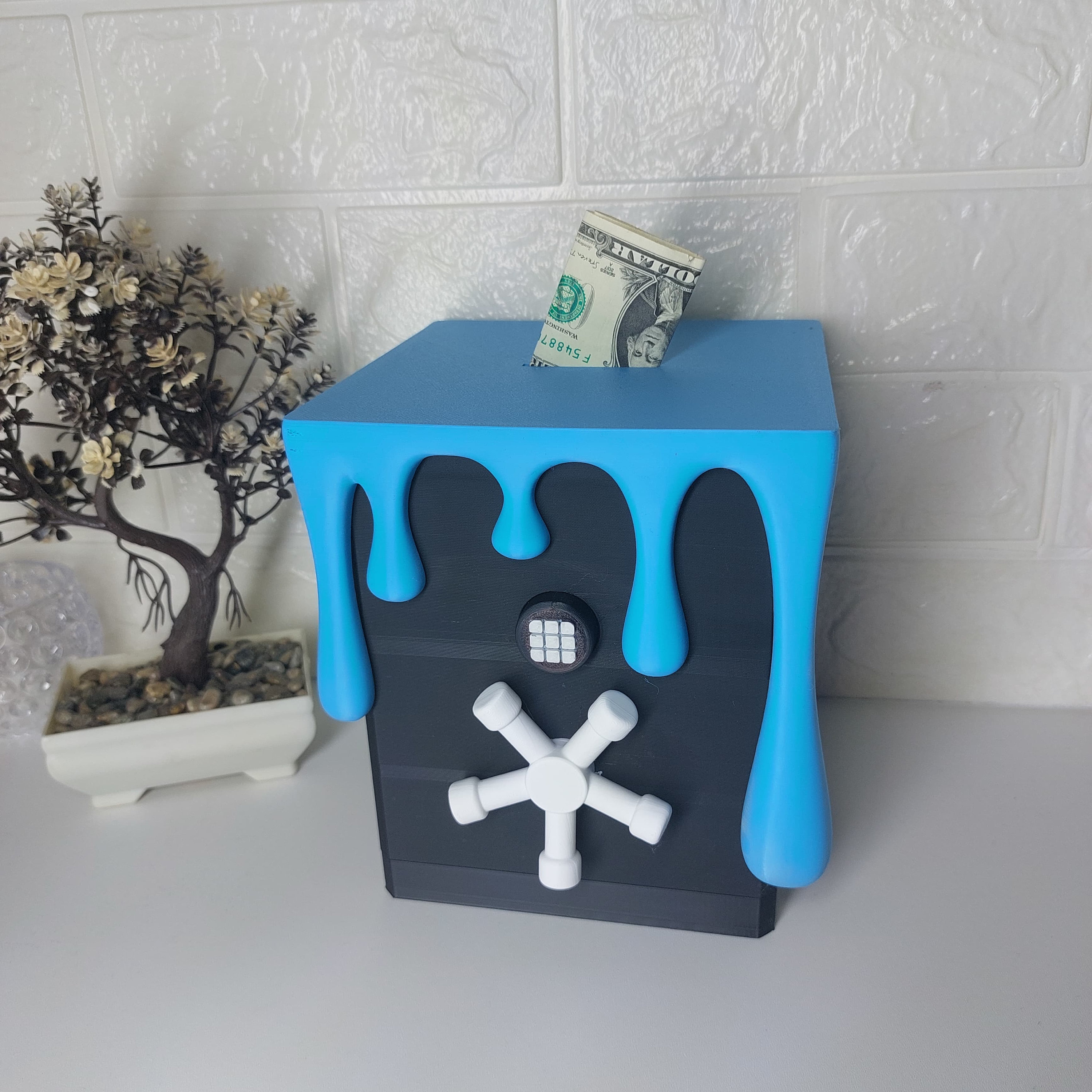 Slime Looking 3D Piggy Bank, Big 3D Piggy Bank, Safe Piggy Bank ...