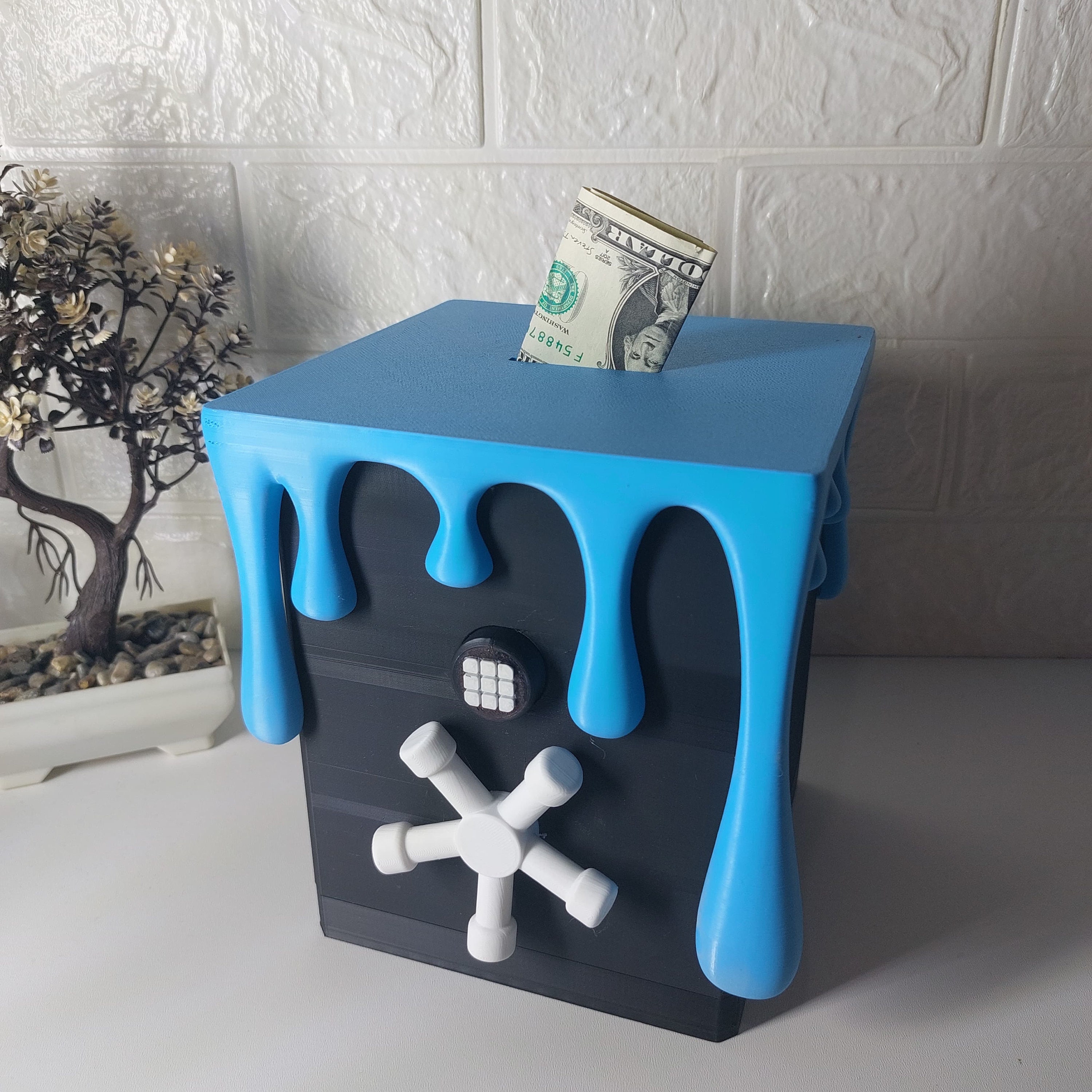 Slime Looking 3D Piggy Bank, Big 3D Piggy Bank, Safe Piggy Bank ...