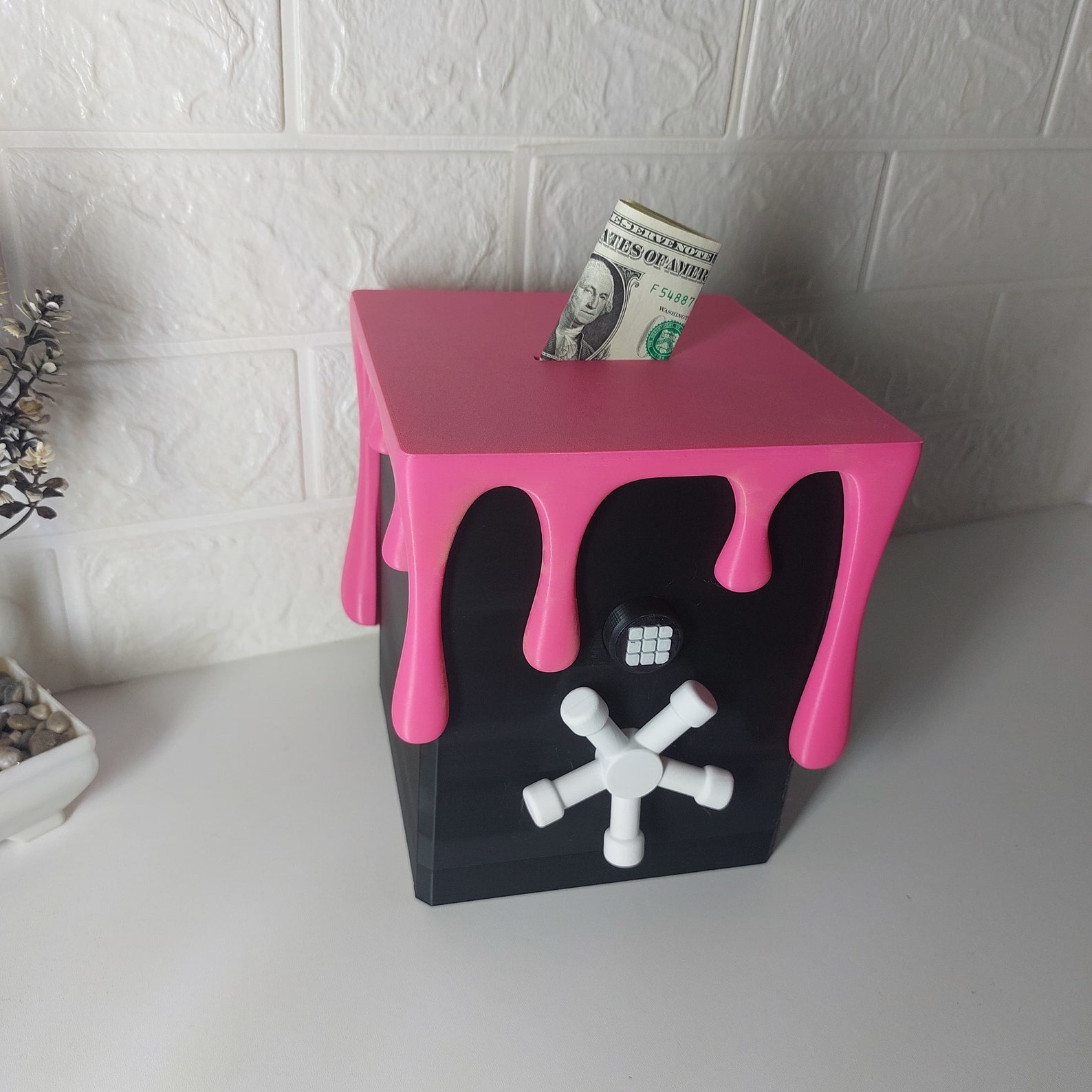 Slime Looking 3D Piggy Bank, Big 3D Piggy Bank, Safe Piggy Bank ...