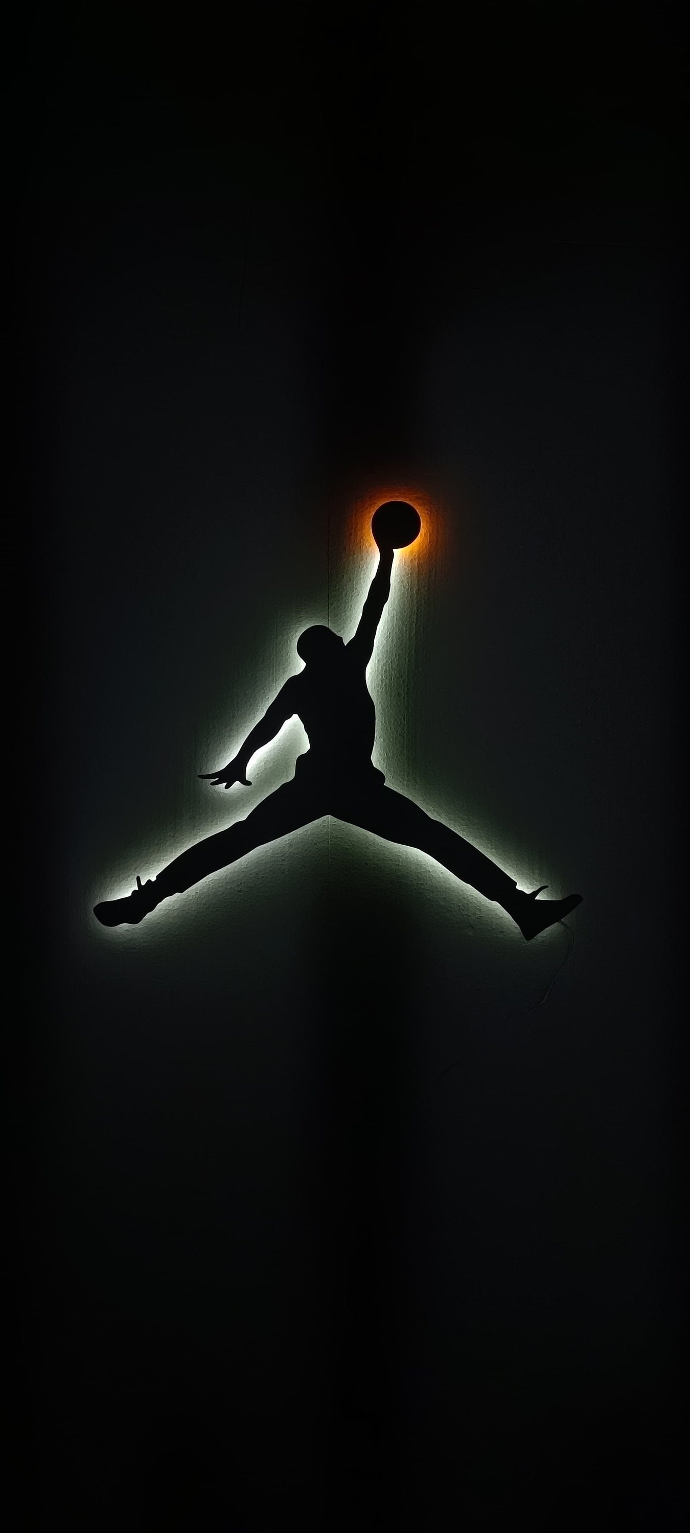 Michael Jordan Jumpman Metal Led Wall Sign,, NBA Legend Led Sign ...