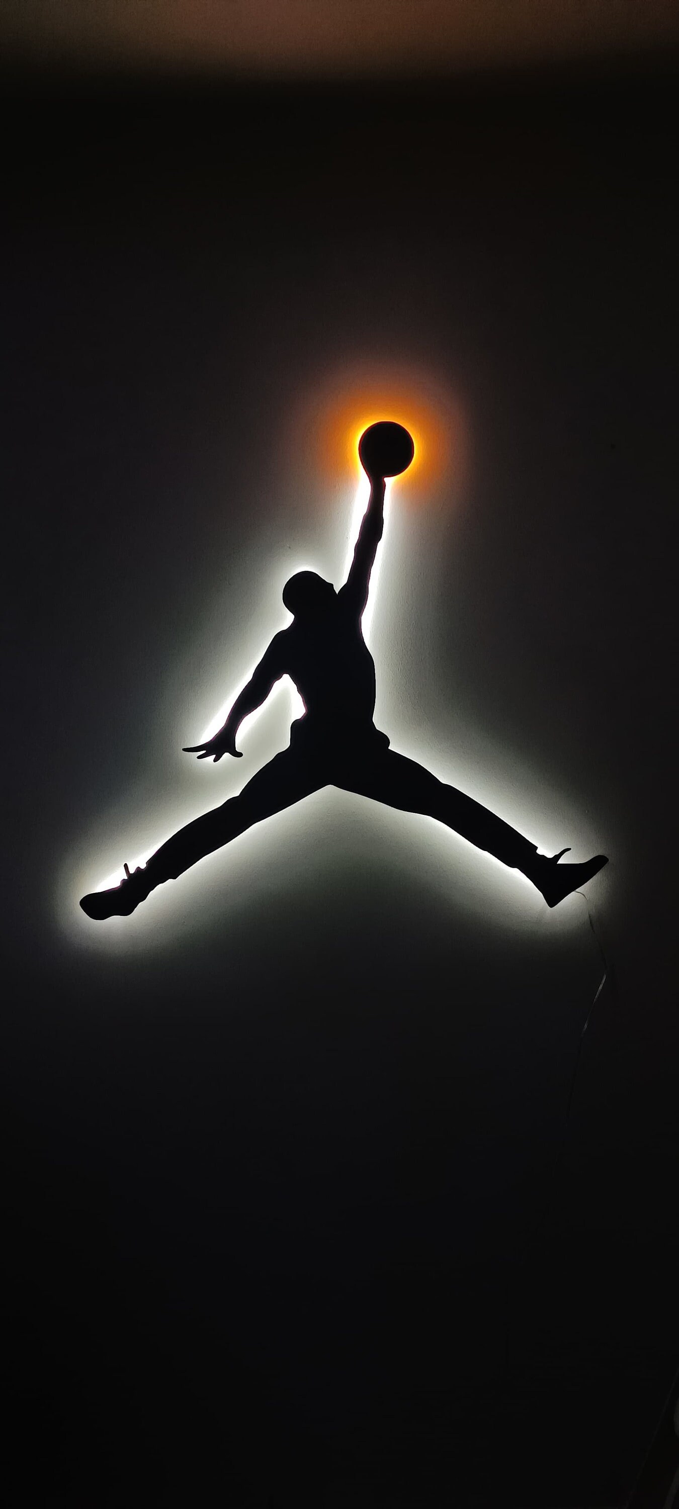 Michael Jordan Jumpman Metal Led Wall Sign,, NBA Legend Led Sign ...