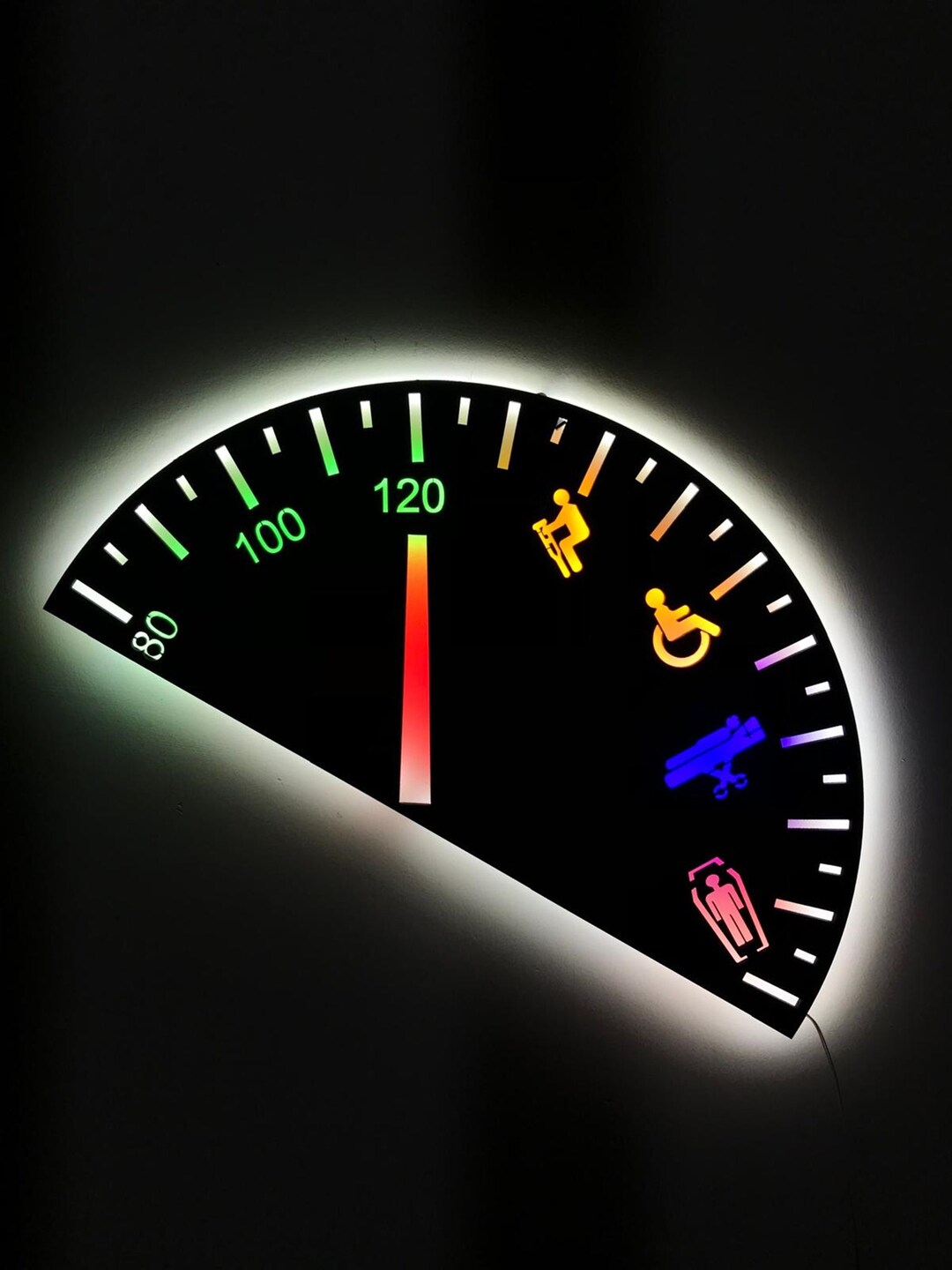 Speed Limit Led Wall Sign, Race Car Birthday Party Sign, Racing Party ...