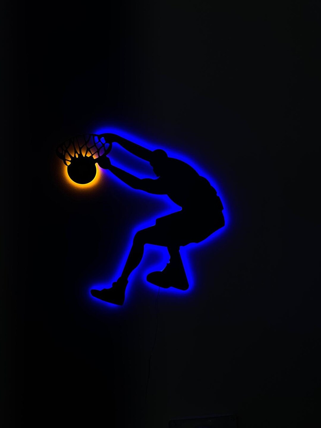 Shaq Metal Led Wall Sign, Basketball Sign, Sports Led Sign, Shaquille O ...