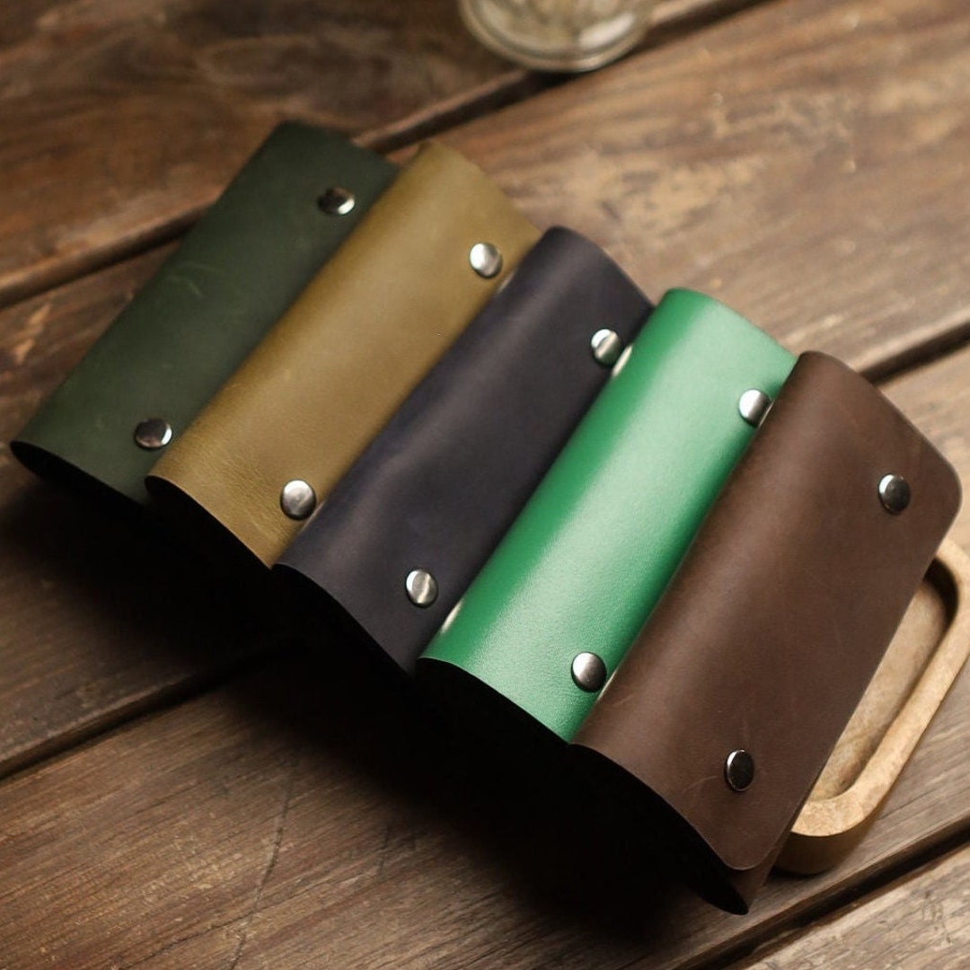 Key Holder Leather Key Organizer Case Leather Key Case Personalized ...