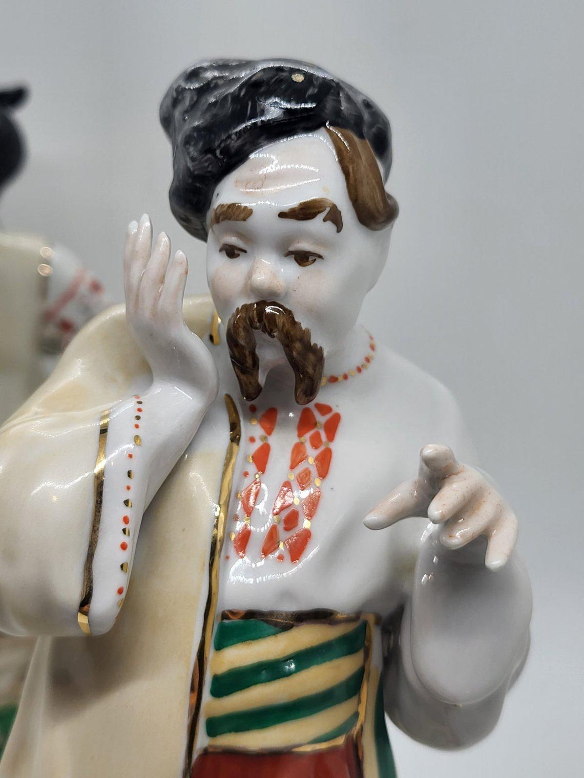 Vintage Porcelain Odarka and Karas.ussr - Etsy