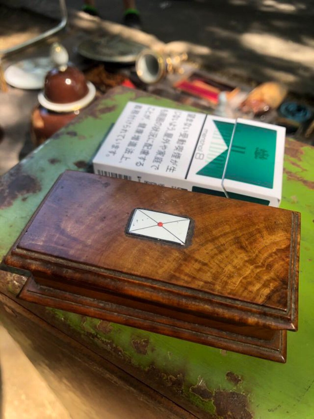Antique Box for Postage Stamps - Etsy