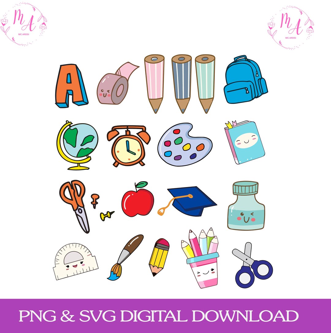 School Day Clipart, Back to School, Teacher Clip Art, Classroom ...