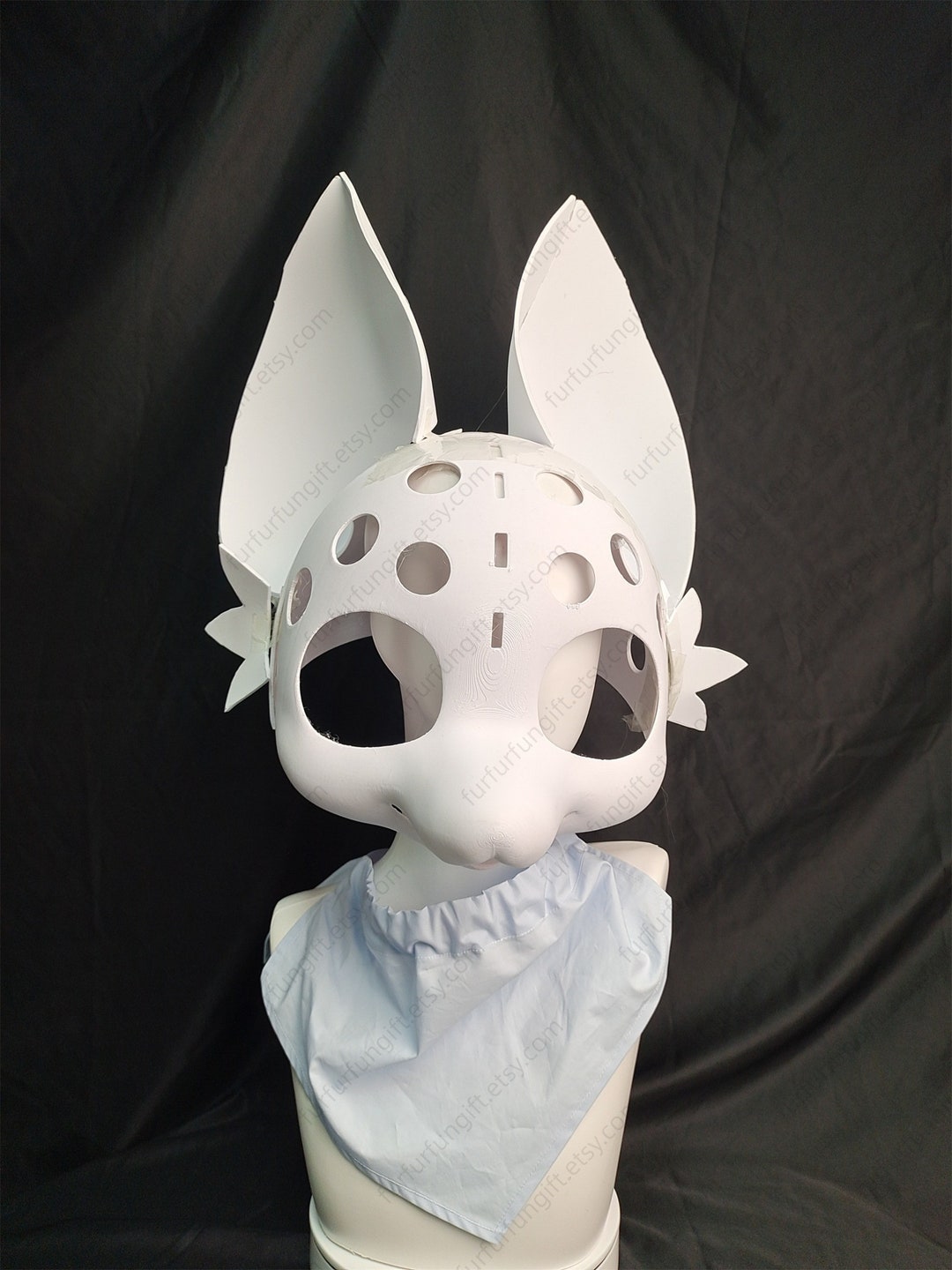 Cat Furry Head Base With Ears Kigurumi Fursuit Mask Base Wolf Dog ...