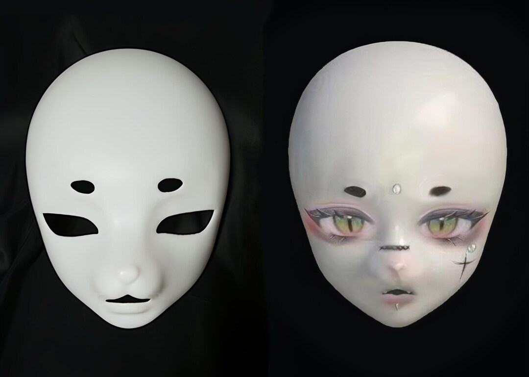 Fox Kig Furry Head Mask Base 3D Printed Fursuit Fursona Cosplay Prop ...