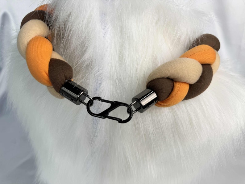 Custom Fursuit Collars With Bell, Furry Necklace, Fursona Choker, Cute ...