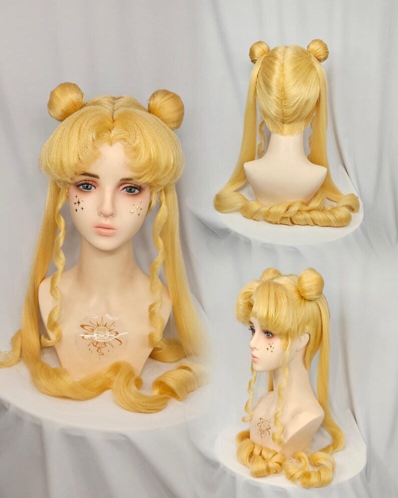 Custom Sailor Moon Character Cosplay Wig: Sailor Moon, Black Lady ...