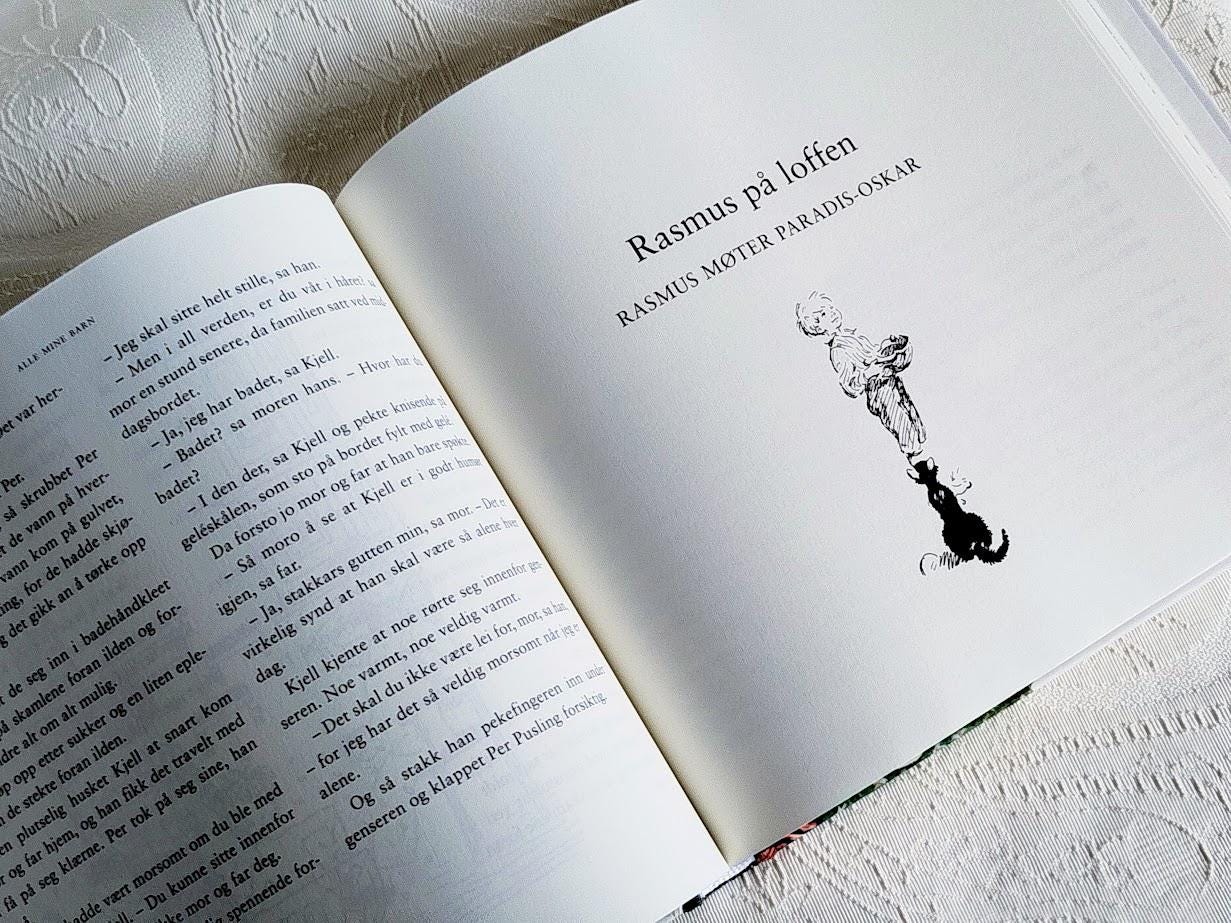 Astrid Lindgren Alle Mine Barn - Norwegian Storybook - Pippi ...