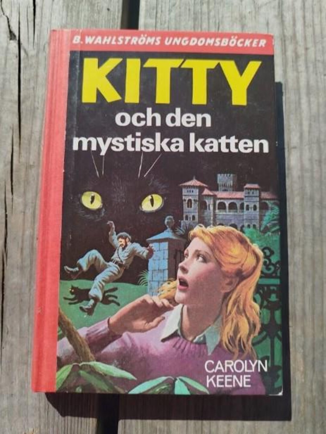 1987 Swedish Nancy Drew Book - the Emerald Eyed Cat Mystery - Carolyn ...