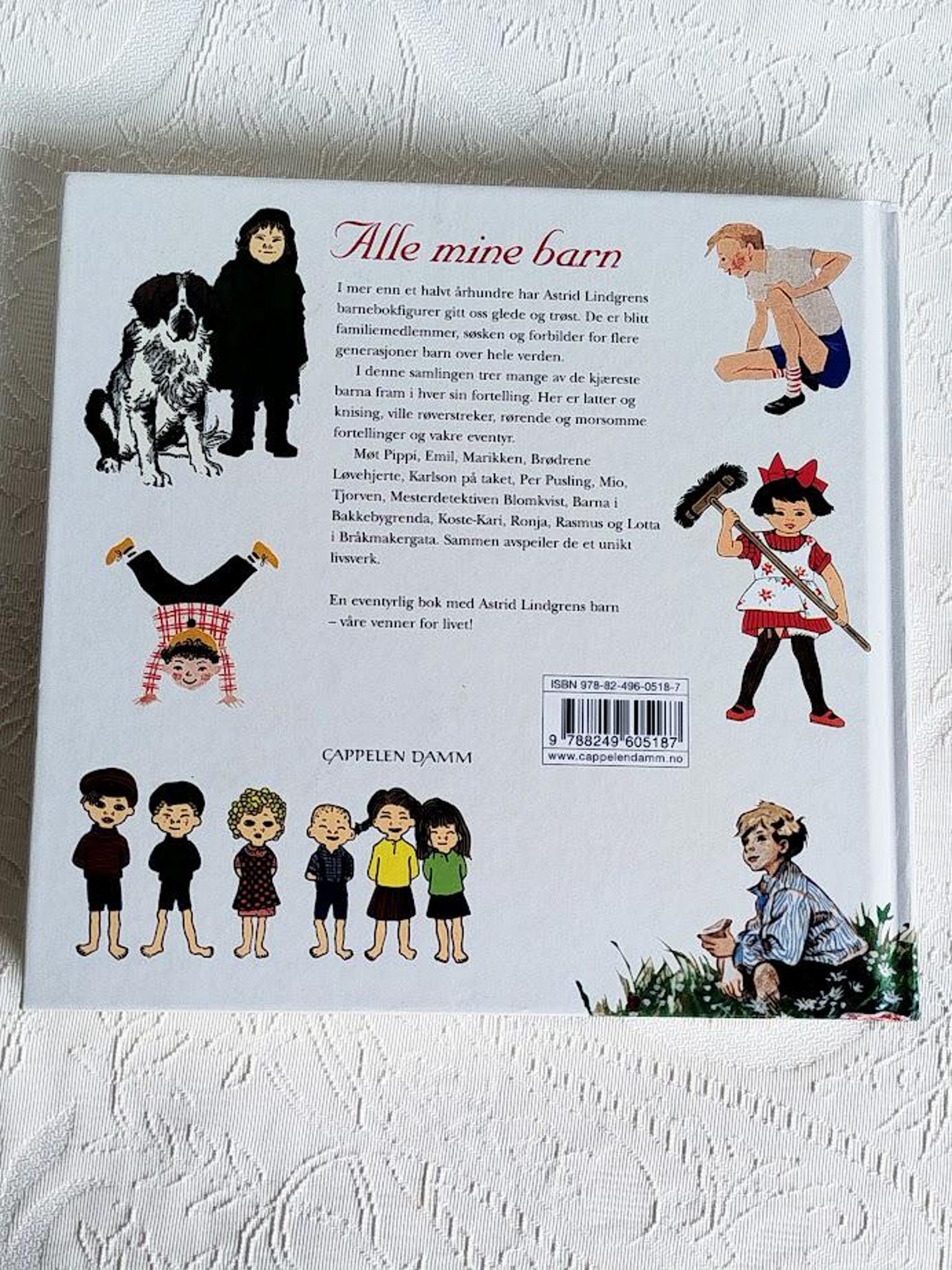 Astrid Lindgren Alle Mine Barn - Norwegian Storybook - Pippi ...