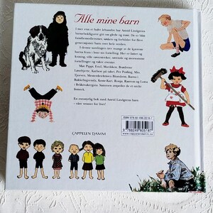 Astrid Lindgren Alle Mine Barn - Norwegian Storybook - Pippi ...