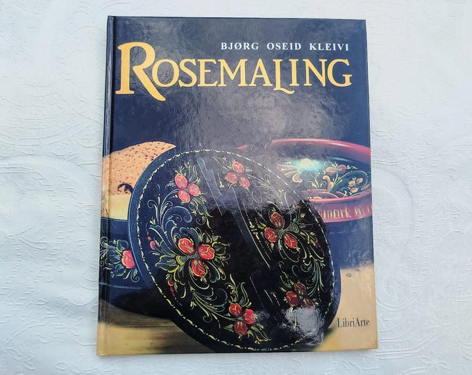 Norwegian Rosemaling Decorative Painting Pattern Book by Bjorg Oseid ...