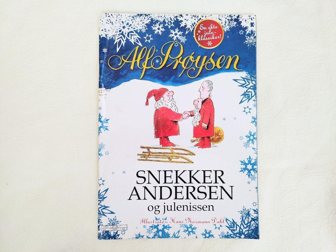 NORWEGIAN Book - Snekker Andersen Og Julenissen by Alf Prøysen ...