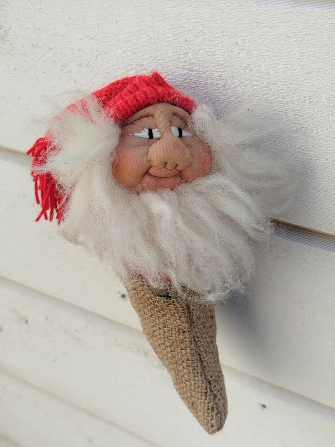 Vintage Norwegian Christmas Nisse in a Sack Ornament - Design by ...