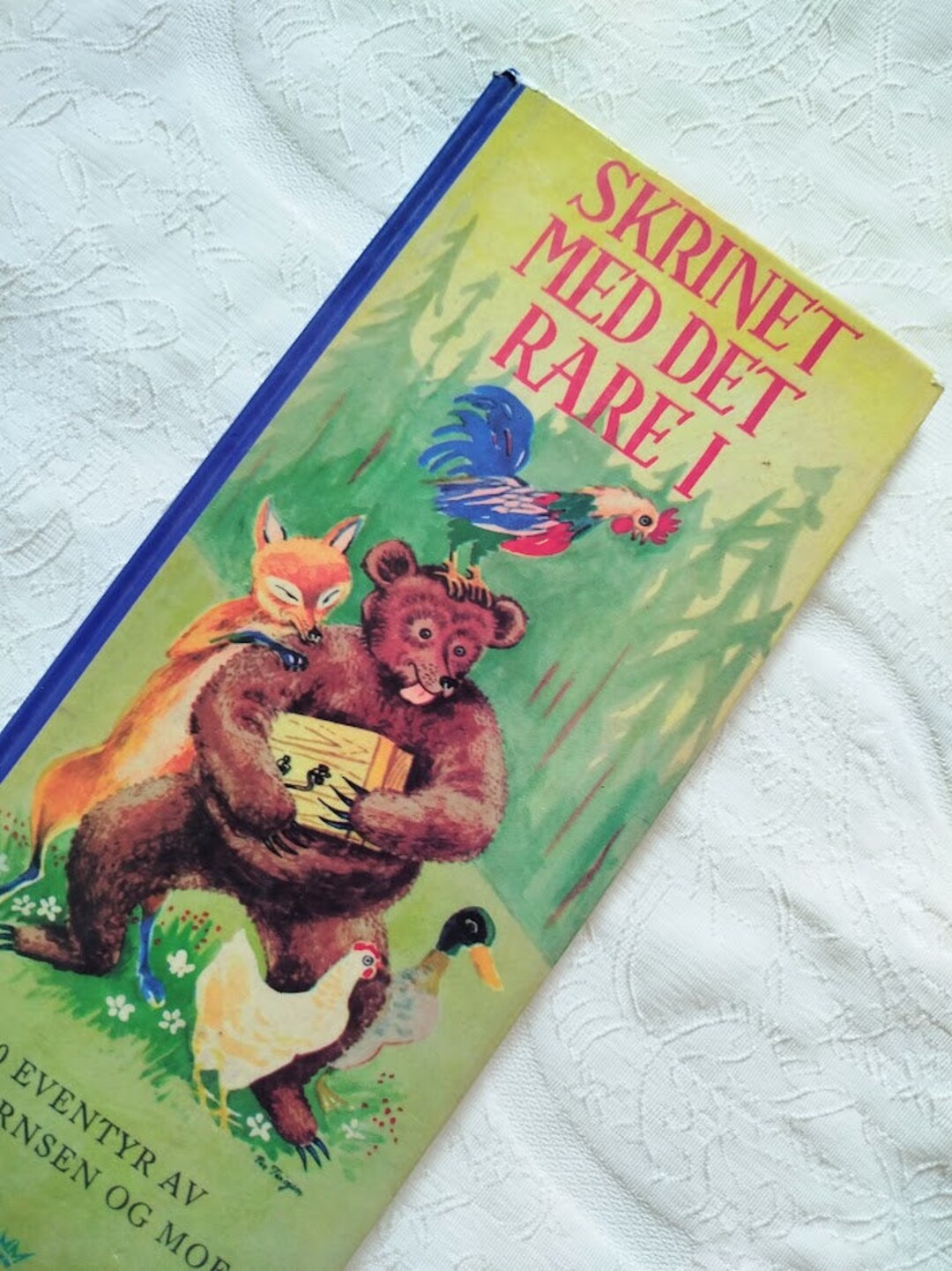 Vtg. Norwegian Fairy Tales Book - Skrinet Med Det Rare I - 10 Fairytale ...