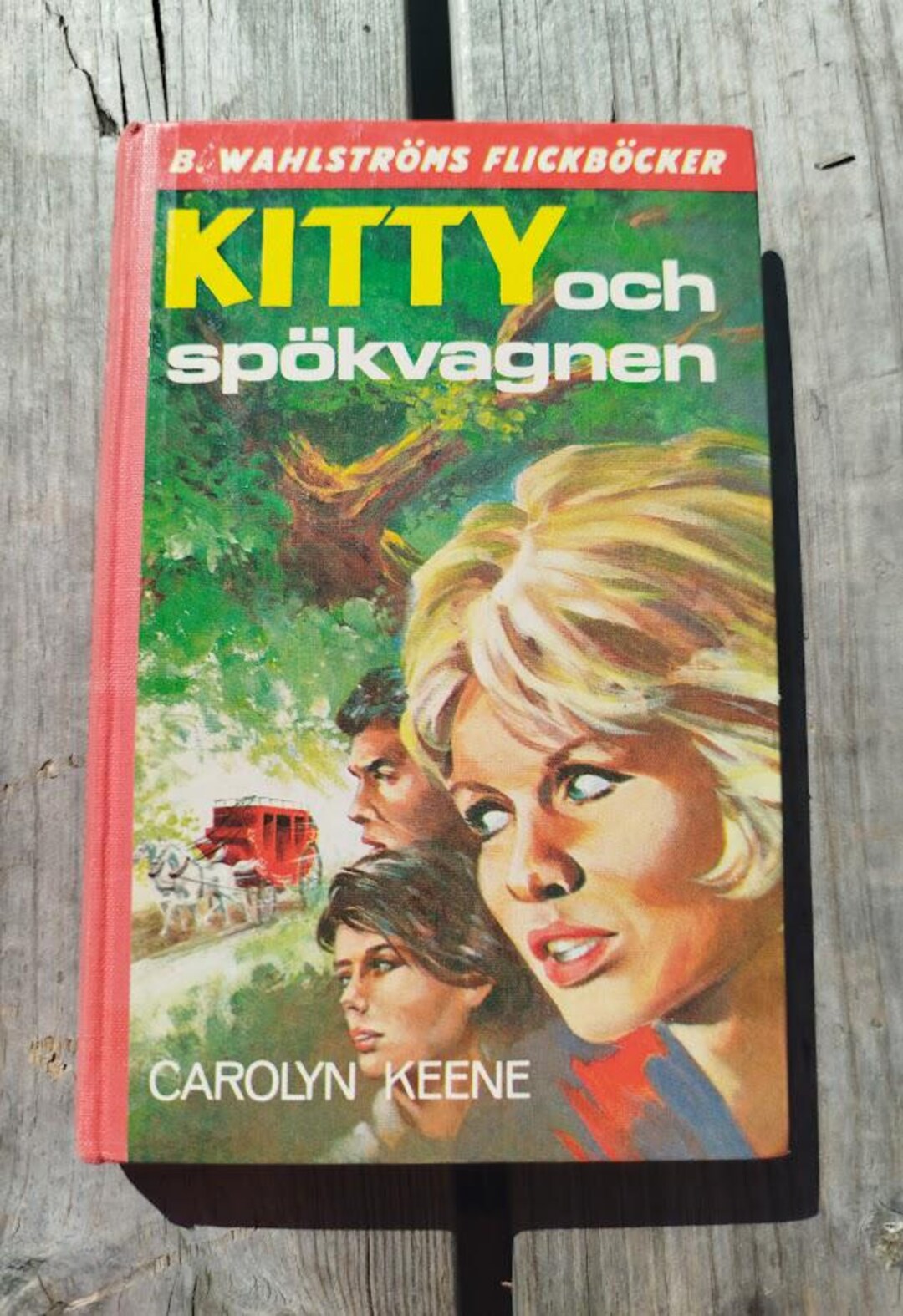 1971 Swedish Nancy Drew Book - the Clue in the Old Stage Coach ...