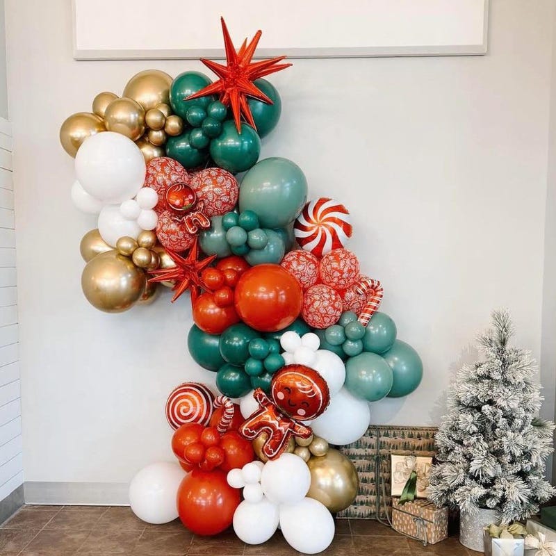 Christmas Balloons - Etsy