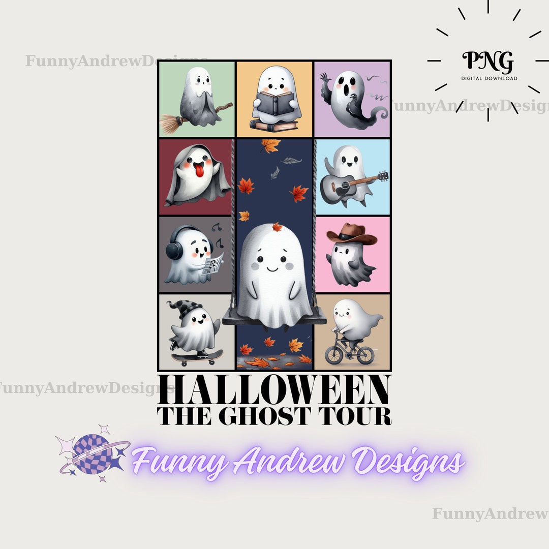 The Ghost Era Tour Png, Halloween Cute Ghosts Png, Ghost Era Png ...